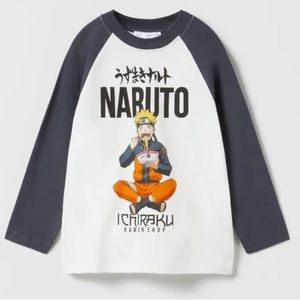 Zara | Shirts & Tops | New Raglan Naruto Shippuden Tshirt | Poshmark